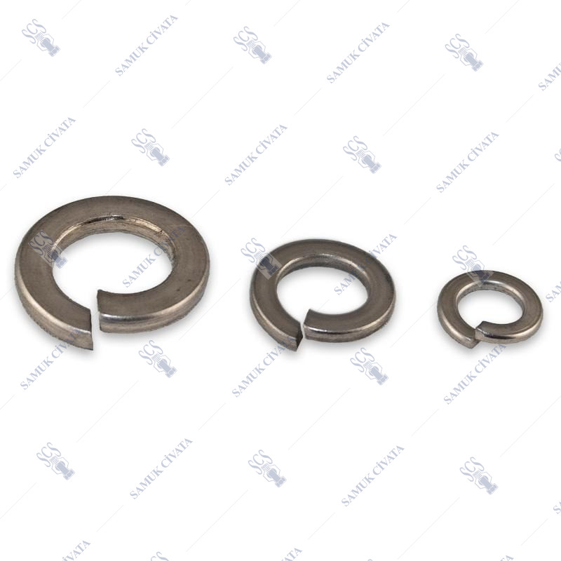 Samuk Civata - DIN 127 A2 Paslanmaz (INOX) Yaylı Rondela