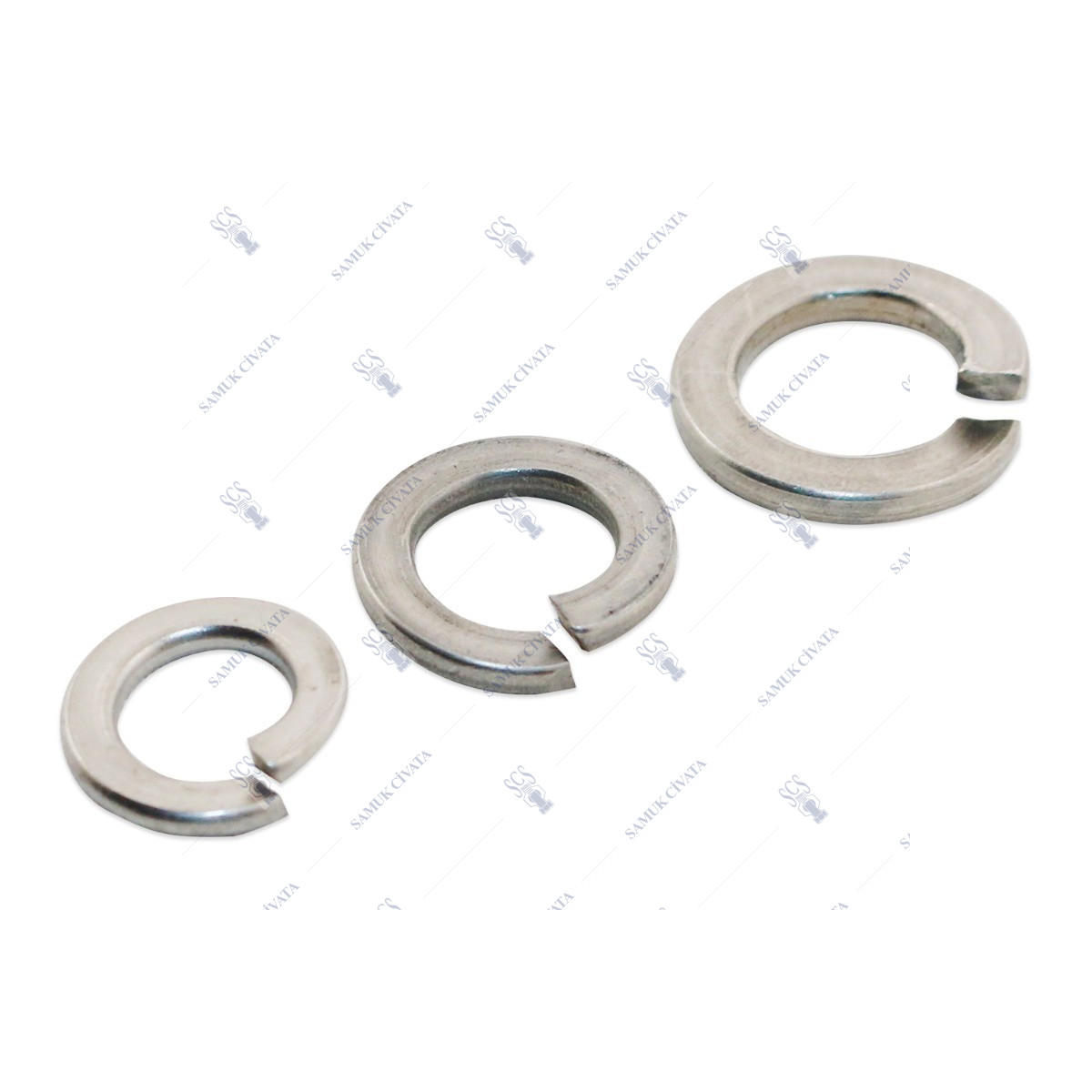 Samuk Civata - DIN 127 Yaylı Rondela (INOX)