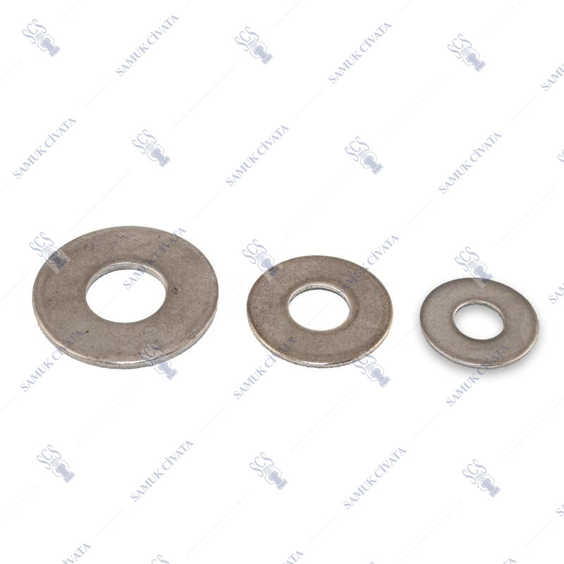 Samuk Civata - DIN 9025 A2 Paslanmaz (INOX) Şase Pulu